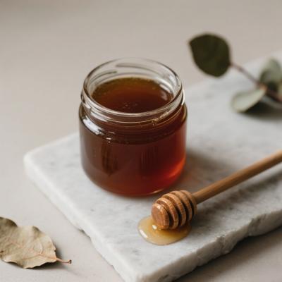 China 100% Natural Eucalyptus Honey Bulk 35kg Barrel Halal Certified for sale