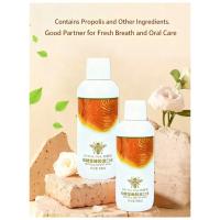 China BEESTAR OEM/ODM 500ml Bottle Propolis Mouthwash with Natural Aloe Extract and Clean Smell for Daily Oral Care for sale