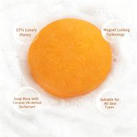 China Handmade Organic Honey Soap with 10% Honey Content pH-neutral and Strong Honey Fragrance for All Skin Types for sale