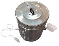 China 90L New Style Stainless Steel Honey Heating Tank Interlayer Water Heating Honey Storage Barrel for sale