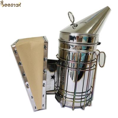 China SS American Style Bee Smoker with Good Quality for Safe Beekeeping for sale