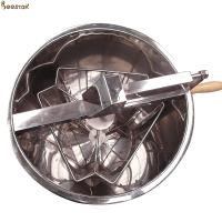 China 3 Frame Manual Honey Extractor with Quick Delivery and Stainless Steel Construction for sale