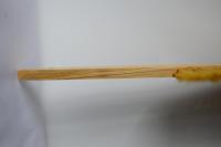 China Best Selling Double Rows Bee Brush With Wooden Handle Plastic Hair Beekeeping Tools for sale