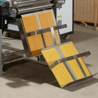 China Automatic Beeswax Foundation Machine with Stainless Steel Construction, 220V-380V Power, and 350mm-750mm Roller Length for Efficient Beeswax Sheet Production for sale