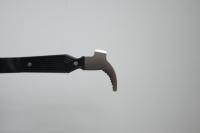 China Bee Hive Eqipment Stainless Steel Hive Tool With Wooden Handle For Beekeeping for sale