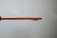 China Single Row Bristle or Horsehair Red Paintting Wood Handle Bee Brush for sale