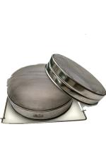 China Double SS Strainer The Top Strainer Bottom is flat Common Quality Honey Strainer Filter for sale