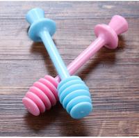 China Plastic Honey Splash Bar Honey Bar Multi-Color Plastic Honey Dipper for Eat for sale