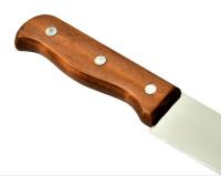 China High quality beekeeping Tools Mirror Polish Manual Uncapping knife with Wooden Handle for sale