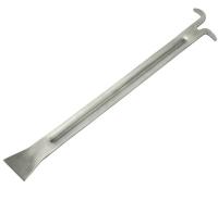 China Bee Hive Equipment Stainless Steel Longer Hive Tool with Hook For Beekeepers for sale