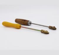 China Wooden Handle Wheel Embedder With Small Gear of Bee Hive Equipment for sale