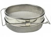 China Beekeepers Honey Strainer Filter / Round Bottoms Honey Strainer Cloth Easy Clean for sale