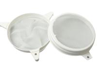 China Double-deck Food Grade Plastic Honey Strainer Filter with 23cm Diameter for Beekeeping Equipment for sale