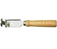 China Plated Steel Bee Hive Equipment Beehive Frame Cleaner With Wooden Handle for cleaning for sale