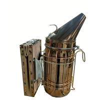 China Copper American Style Stainless Steel Bee Smoker for Beekeeping Equipment for sale