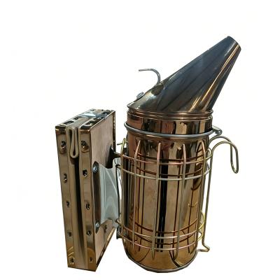 China Copper American Style Stainless Steel Bee Smoker for Beekeeping Equipment for sale