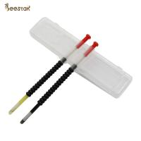 China BEESTAR 110mm Length Flexible Spiral Shaft Queen Bee Grafting Tool with Soft Silicone Tip for Beekeeping for sale
