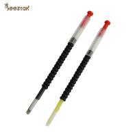 China BEESTAR 110mm Length Flexible Spiral Shaft Queen Bee Grafting Tool with Soft Silicone Tip for Beekeeping for sale
