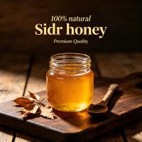 China 100% Pure Natural Sidr Honey Light Amber with 18.5% Amylase Raw Bee Honey Bulk Supply for sale
