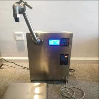 China Stainless Steel 304 Liquid Filling Machine with 16 kg/min Speed and 300W Power for sale