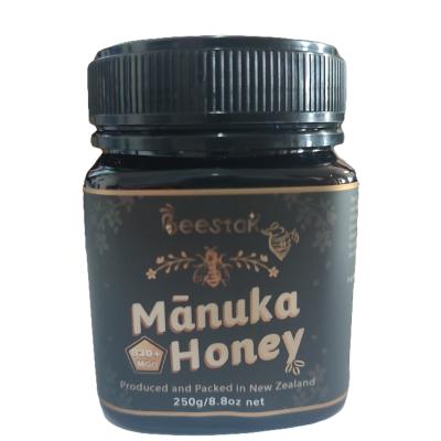 China UMF 20+ MGO 830+ Raw Manuka Honey 100% Pure Raw Natural Bee Honey from New Zealand 250g for sale