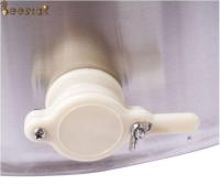 China 4 Frame 201 Stainless Steel Manual Honey Extractor With Two Direction Extraction for sale