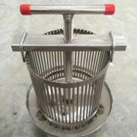 China Stainless Steel Wax Presser with 26cm Diameter and Iron Frame for Beeswax Foundation Machine for sale