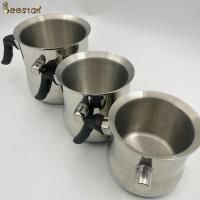 China 1.5L Volume SUS304 Material Wax Melting Pot with 618g Weight for Beekeeping for sale