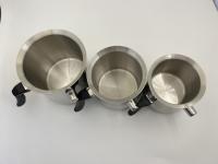 China 1.5L Volume SUS304 Material Wax Melting Pot with 618g Weight for Beekeeping for sale