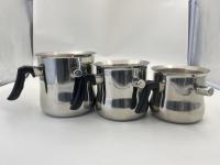 China 1.5L Volume SUS304 Material Wax Melting Pot with 618g Weight for Beekeeping for sale