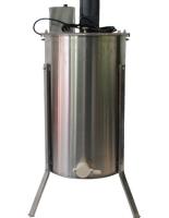 China Wholesale Three Frames Stainless Steel Beekeeping Extractor With Legs And Honey Gate for sale