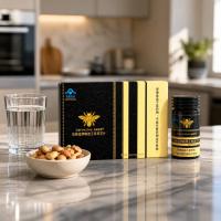 China 0.75g/tablet Propolis Royal Jelly Reishi Tablet with Freeze-Dried Royal Jelly Powder and Reishi Mushroom Extract for sale