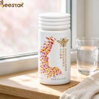 China 1g/tablet 30 tablets/bottle Pollen Peptide Collagen Tablet Small Molecular Weight 1000Da Instant Soluble Bee Pollen Collagen Candy Bulk Supply for sale