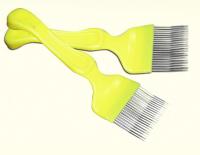 China Honey Uncapping Tools Plastic And Stainless Steel Uncapping Fork With Straight Needle for sale