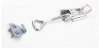 China Galvanized Iron Anti-Rust Beehive Connector with 5mm Screw Hole Buckle Type Hive Fastener for sale