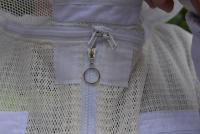 China Professional Grade Three-Layer Ventilated Beekeeping Suit with Round Veil for Maximum Protection for sale