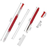 China Grafting Tool Beekeeping Queen Rearing Red Color Transferring  Larvae Tool for sale
