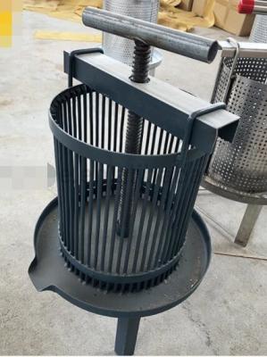 China Stainless Steel Wax Presser with 26cm Diameter and Iron Frame for Beeswax Foundation Machine for sale