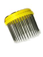 China Needle Queen Cage Beekeeping Queen Rearing Yellow Color For Beekeeping for sale