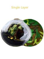 China Single-Inner Layer Camouflage Bee Hat Polyester Material Beekeeping Protective Hat for sale
