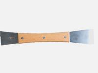 China Wholesale Stainless Steel Bee Hive Equipment Wooden Handle Bee Hive Tool Scraper for sale