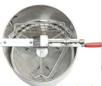 China 3 Frame Manual  Stainless Steel Honey Extractor For Beekeeping for sale
