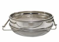 China Beekeepers Honey Strainer Filter / Round Bottoms Honey Strainer Cloth Easy Clean for sale