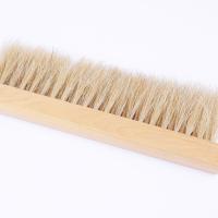 China Beehive Brush With Wooden Handle Single Row Horse Hair For Beekeeping for sale