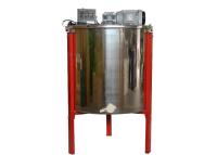 China 6 Frame Radial Honey Extraction Machine Beekeeping Electric Horizontal Motor Stainless Steel Honey Extractor for sale