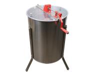 China Wholesale High Quality 4 Frame Manual Stainless Steel Honey Extractor For Beekeeping for sale