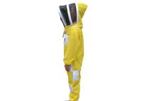 China Children Yellow Color Three Layer Ventilated Beekeeping Protective Clothing Bee Suit for sale