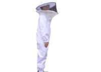 China Terylene Honey Bee Protection Suit Kids Beekeeping Protective Clothing With Round Veil for sale