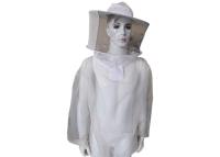 China Transparent Beekeeping Protective Clothing Bee Safety Clothing With Veil And Zipper for sale