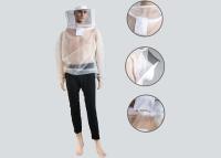 China Transparent Beekeeping Protective Clothing Bee Safety Clothing With Veil And Zipper for sale